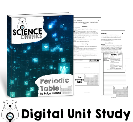 Unit Studies for Chemistry from Elemental Science