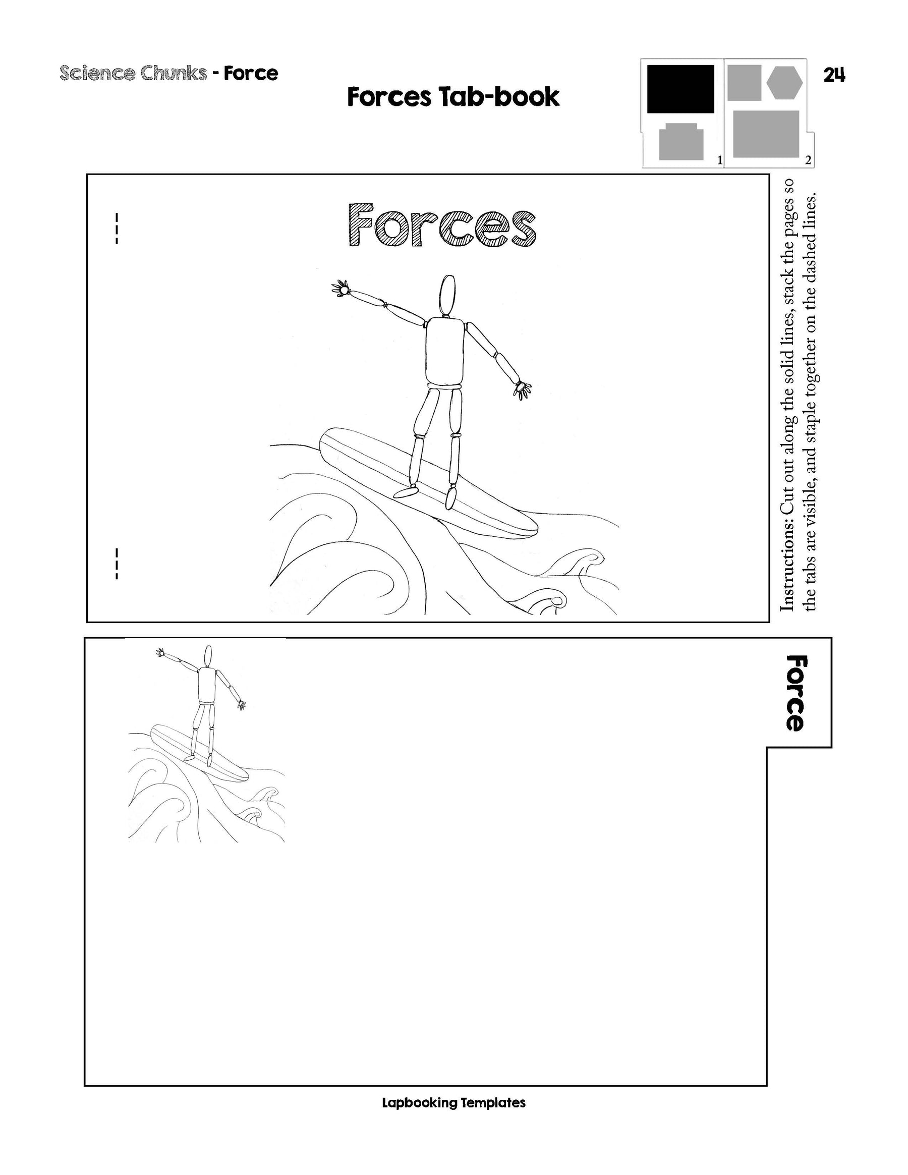 Explore Science Chunks Force Unit | Elemental Science