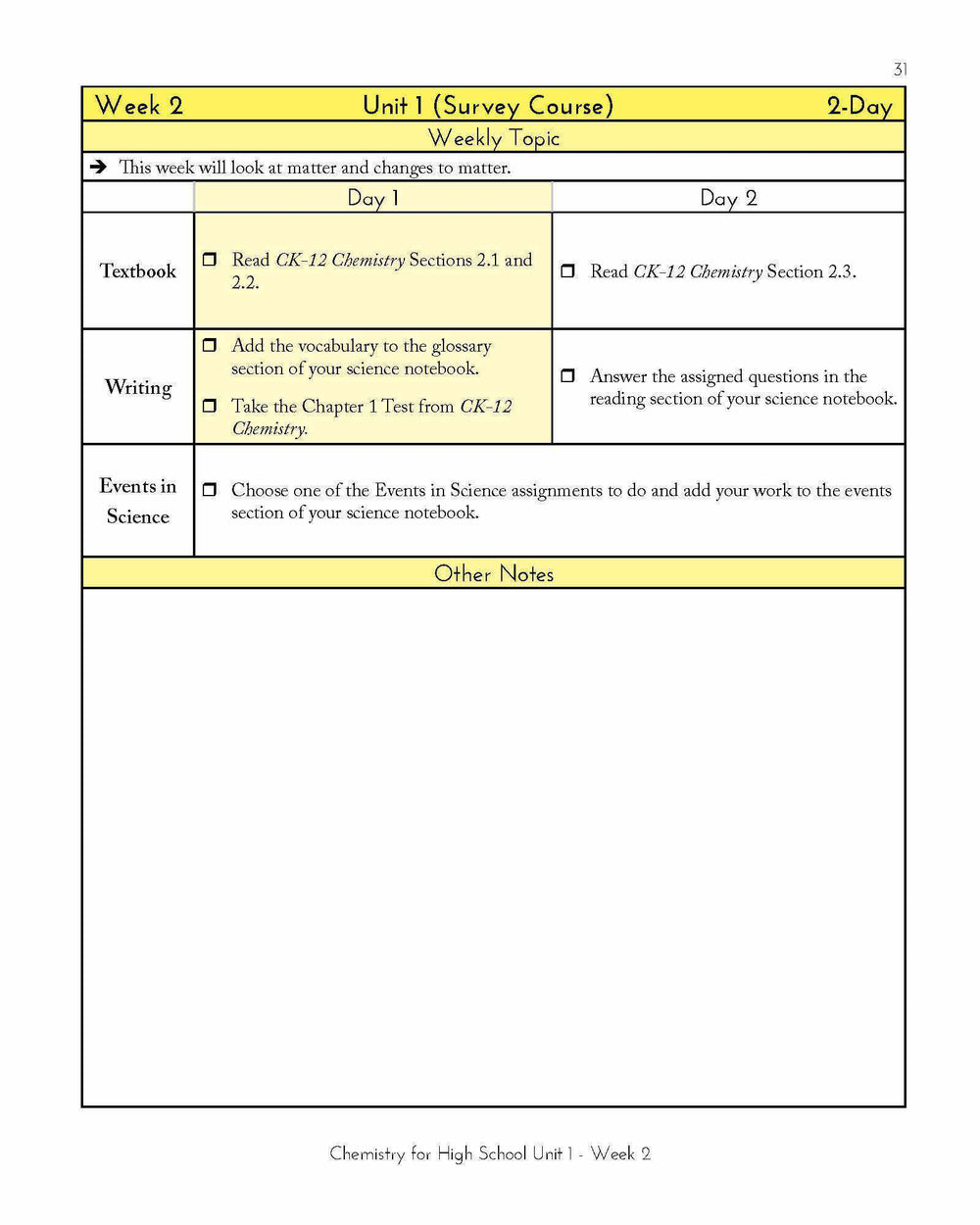 Chemistry for High School eBook Guide | Elemental Science