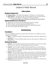 Science Chunks Major Biomes Unit | Elemental Science