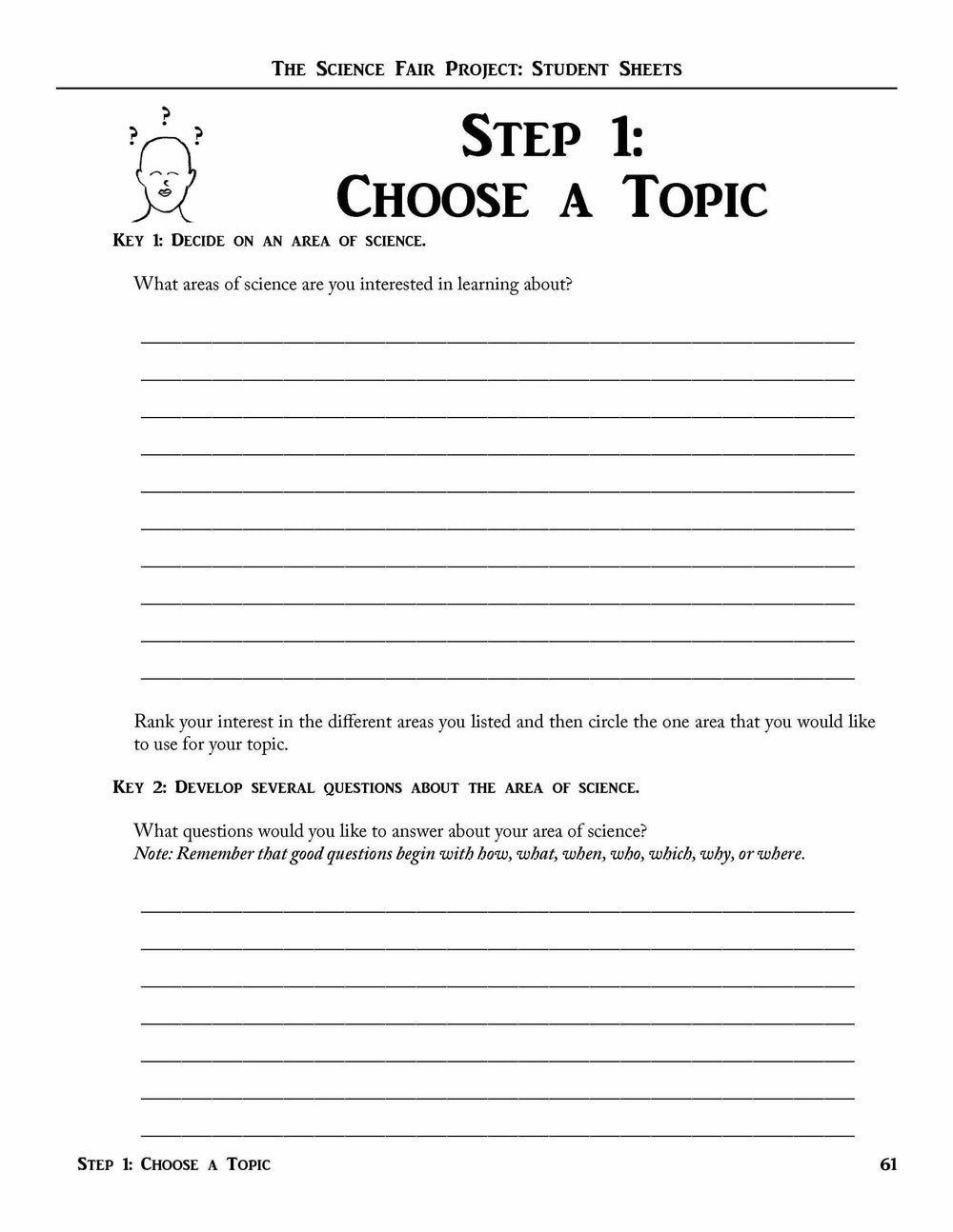 Buy Science Fair Project (Student Pages)