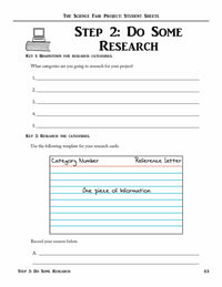 Buy Science Fair Project (Student Pages)